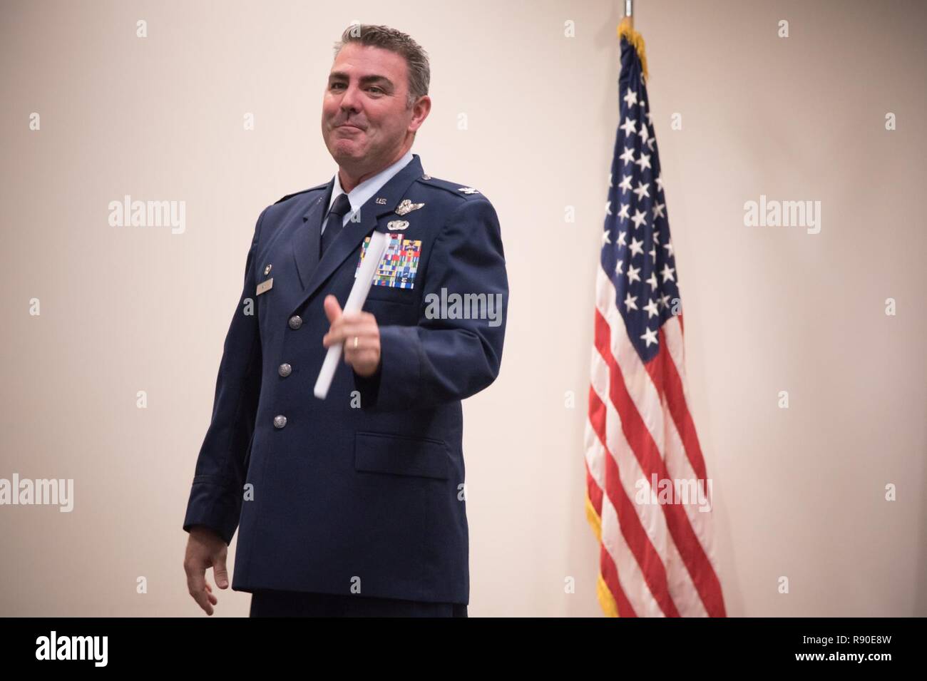 Col. Brian May, 403rd Operations Group commander speaks about the ...