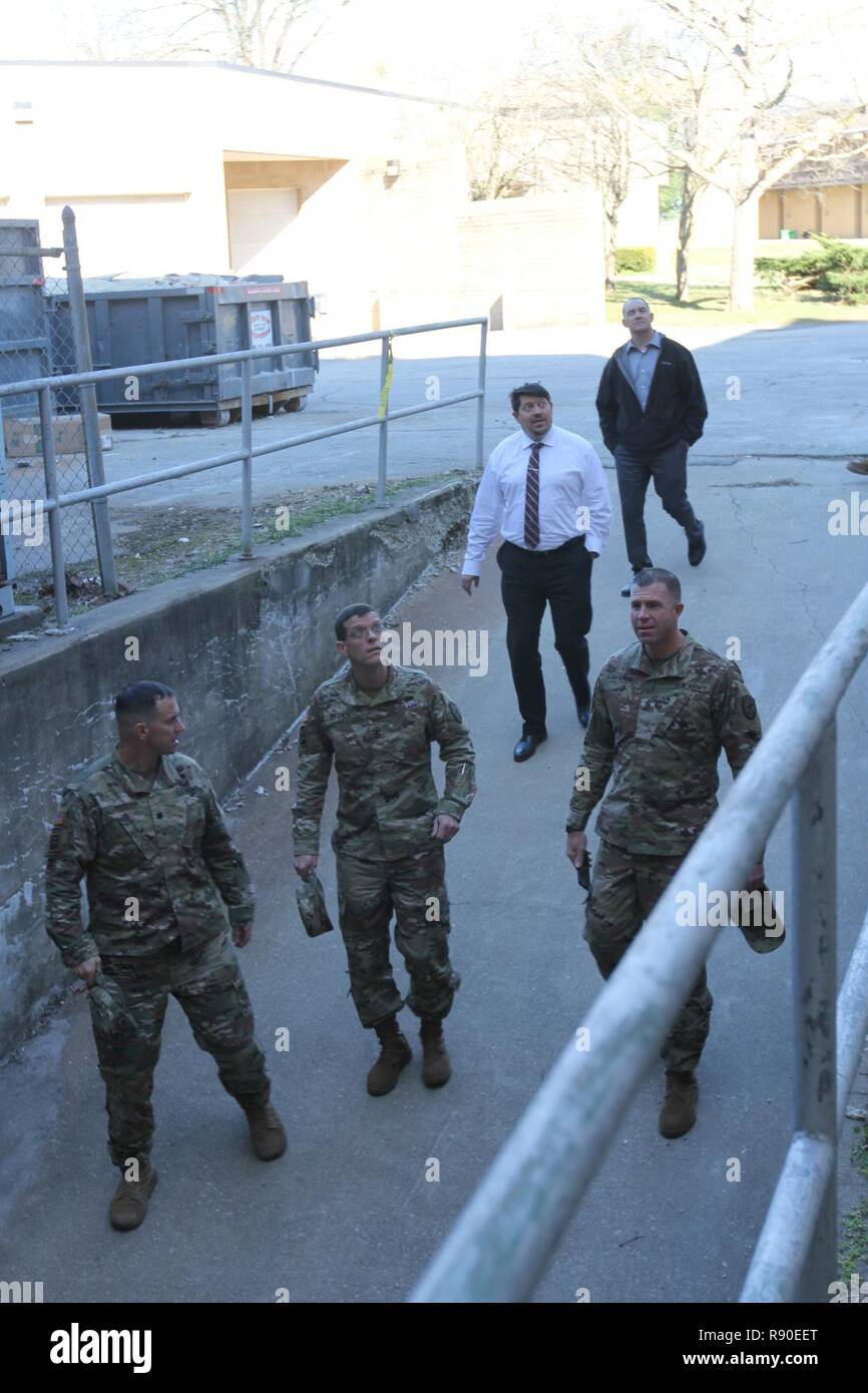 Lt. Col John Pitt (bottom left), commander of Muscatatuck Urban ...