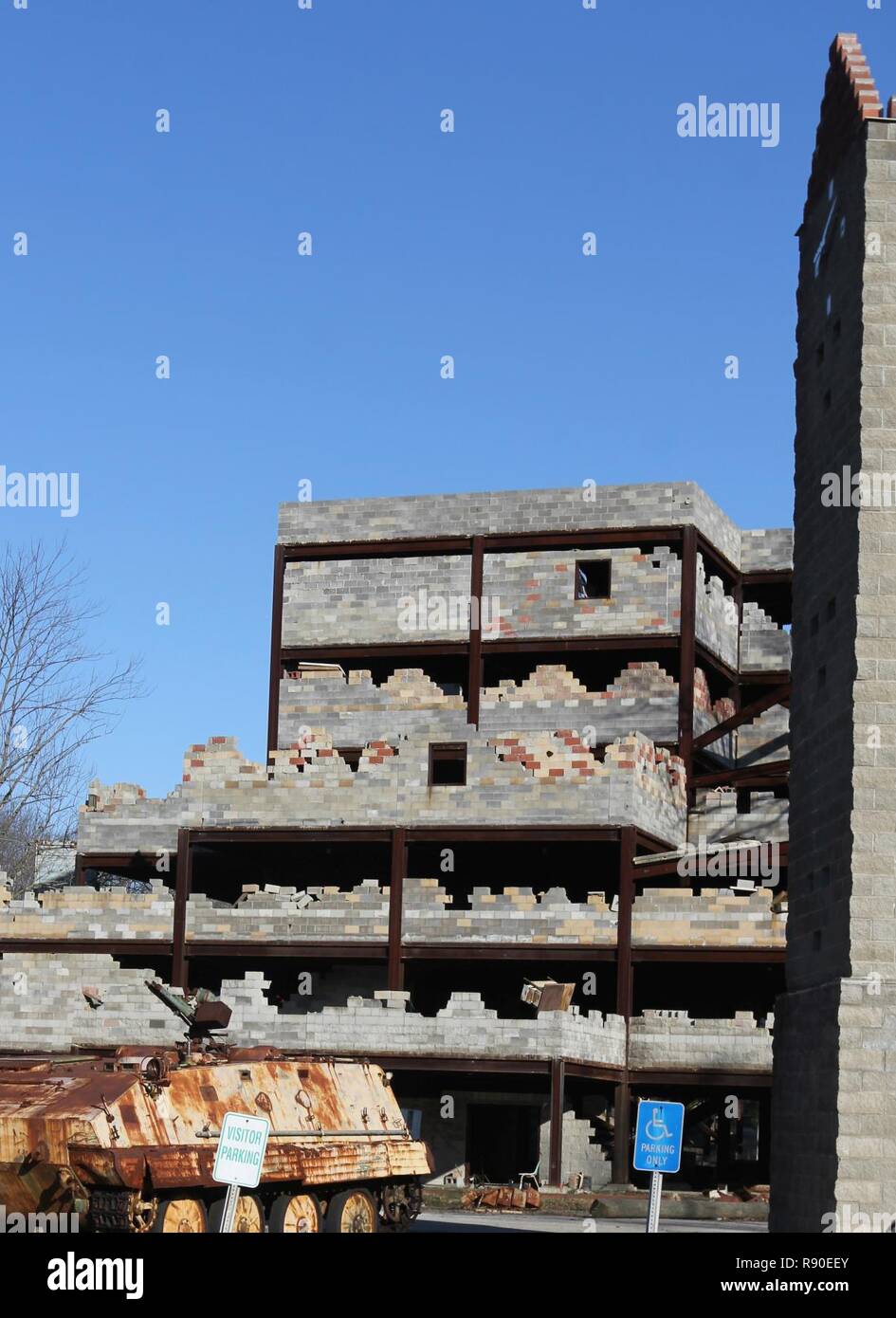 The Muscatatuck Urban Training Center, located in Butlerville, Ind., is ...