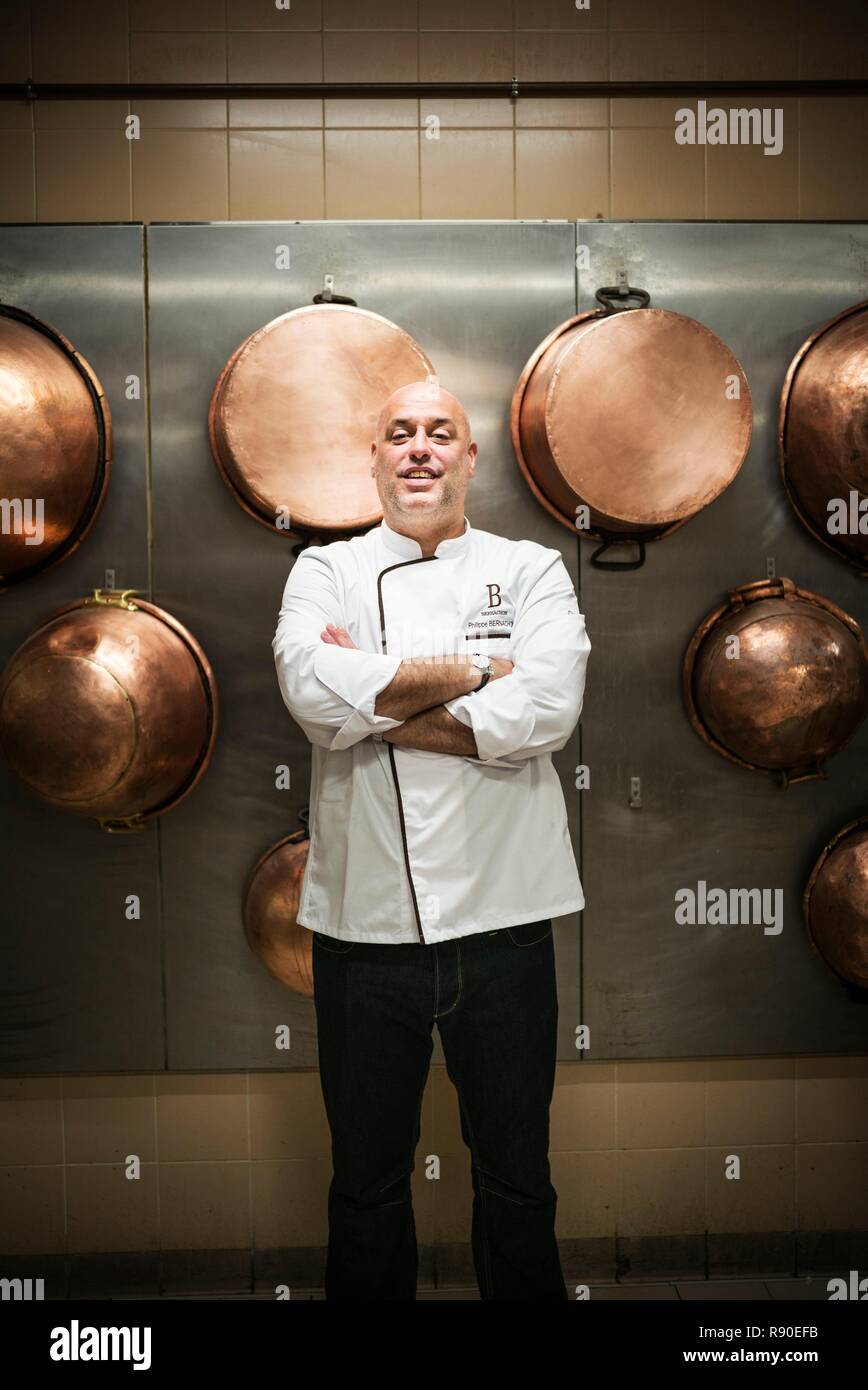 France, Rhone, Lyon, chocolaterie Bernachon, Philippe Bernachon Stock ...