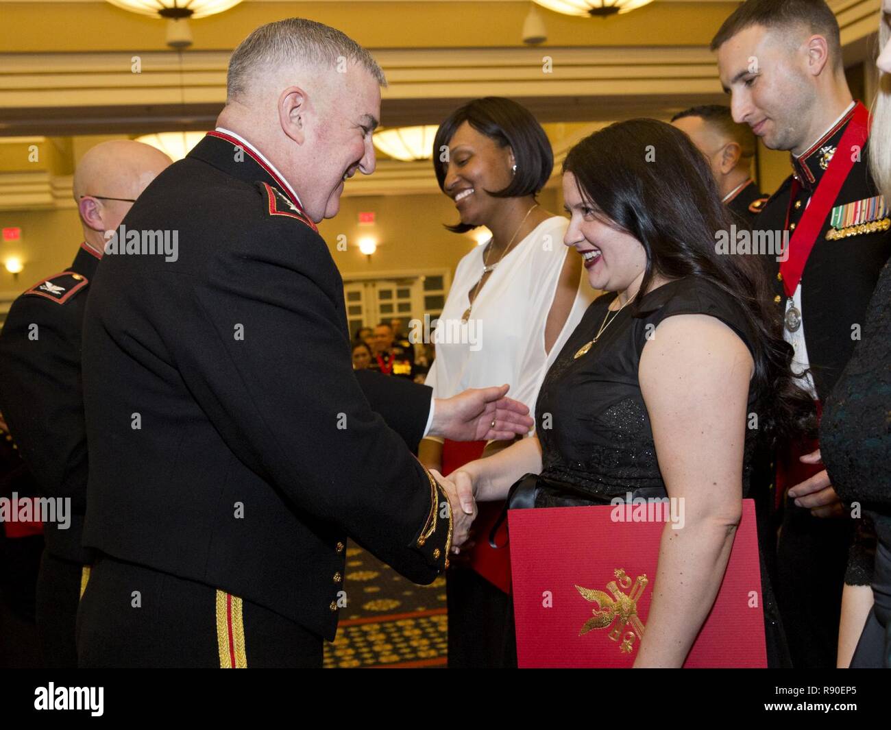 U.S. Marine Corps Gen. Glenn M. Walters, 34th assistant commandant of ...