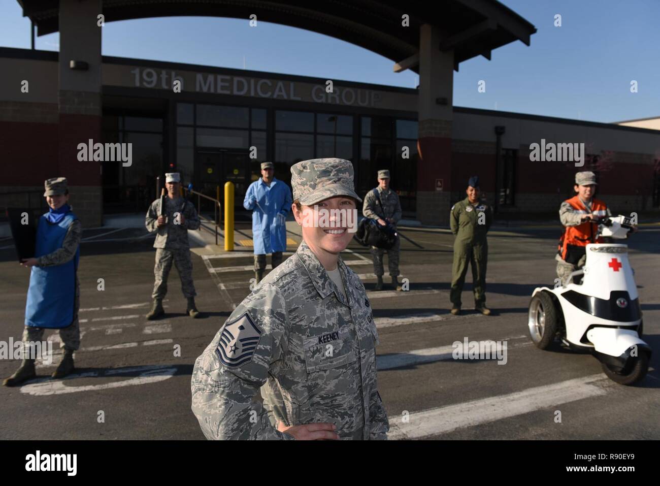 U.S. Air Force Master Sgt. Esther Keeney, 19th Medical Group first ...