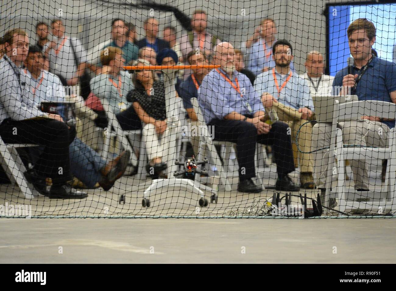 NASA Jet Propulsion Laboratory personnel demonstrate an autonomous ...