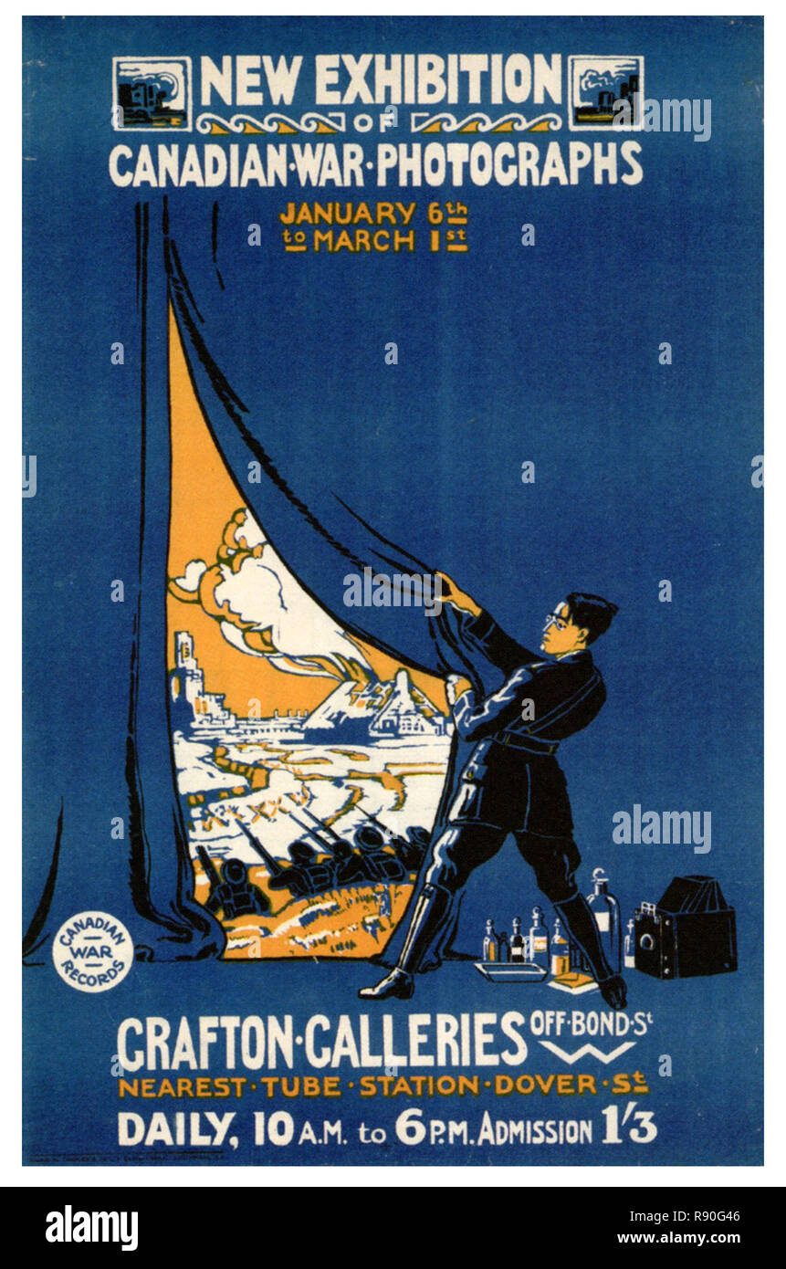 New Exibition Of Canadian War Photos - Vintage Canadian Propaganda ...