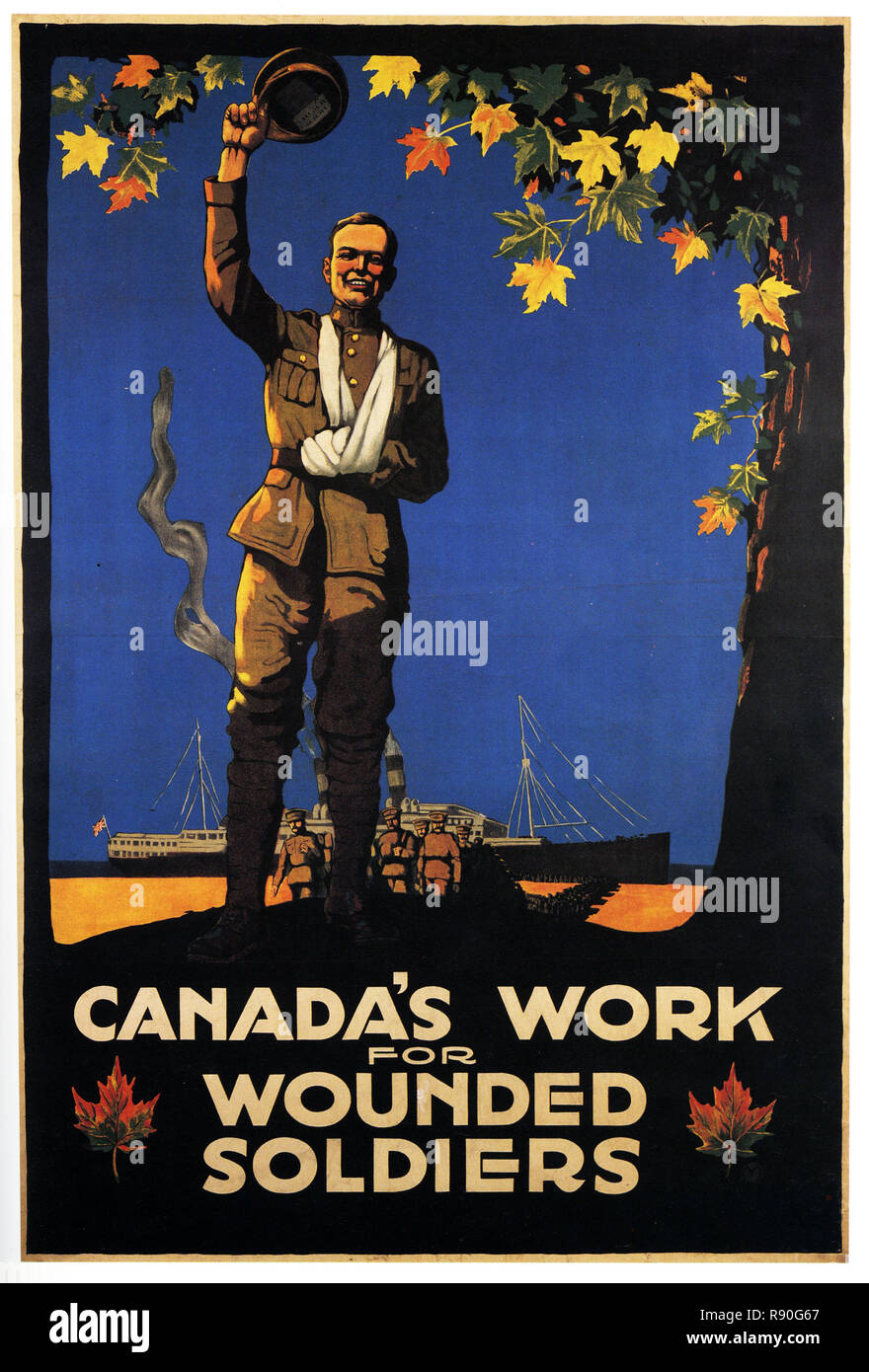 Vintage ww1 propaganda poster hi-res stock photography and images - Alamy