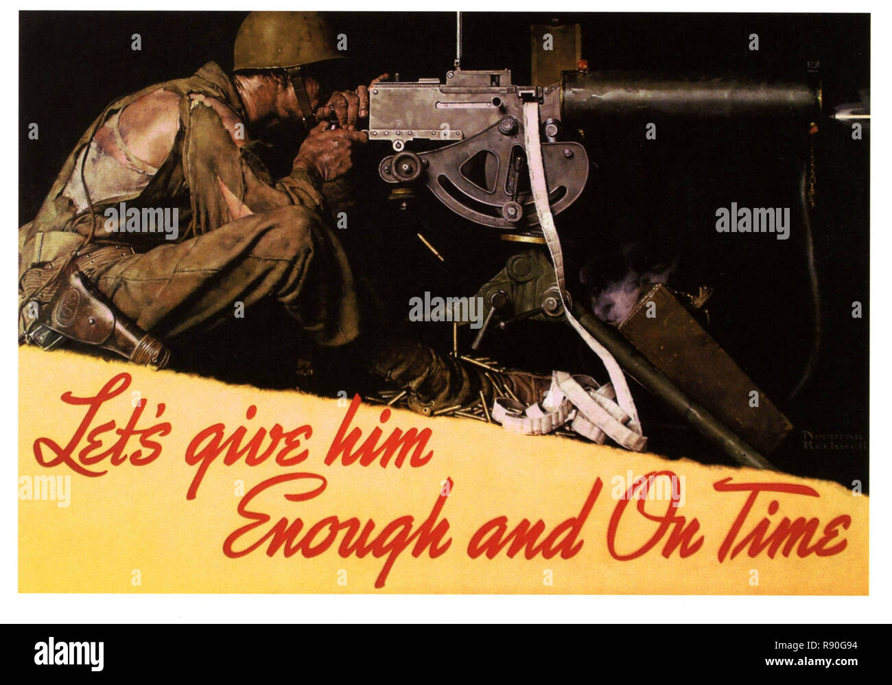 Us Army 1942 - Vintage U.S Propaganda Poster Stock Photo - Alamy