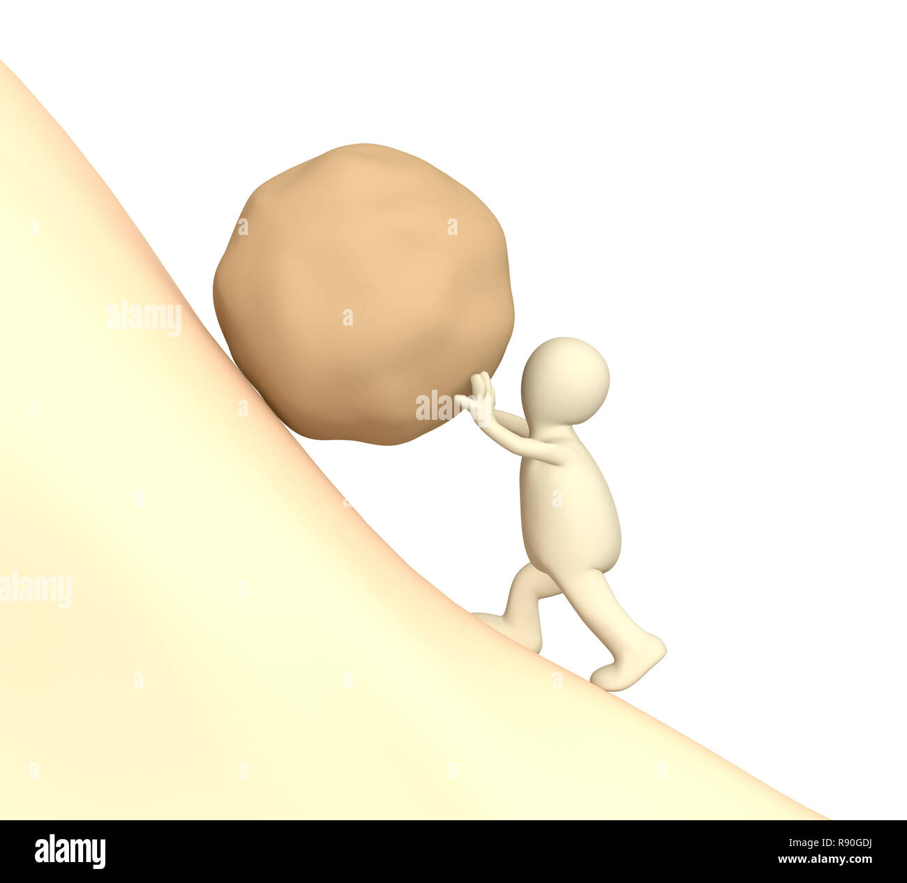 Pushing rock uphill hi-res stock photography and images - Alamy Pushing rock uphill hi-res stock photography and images - Alamy