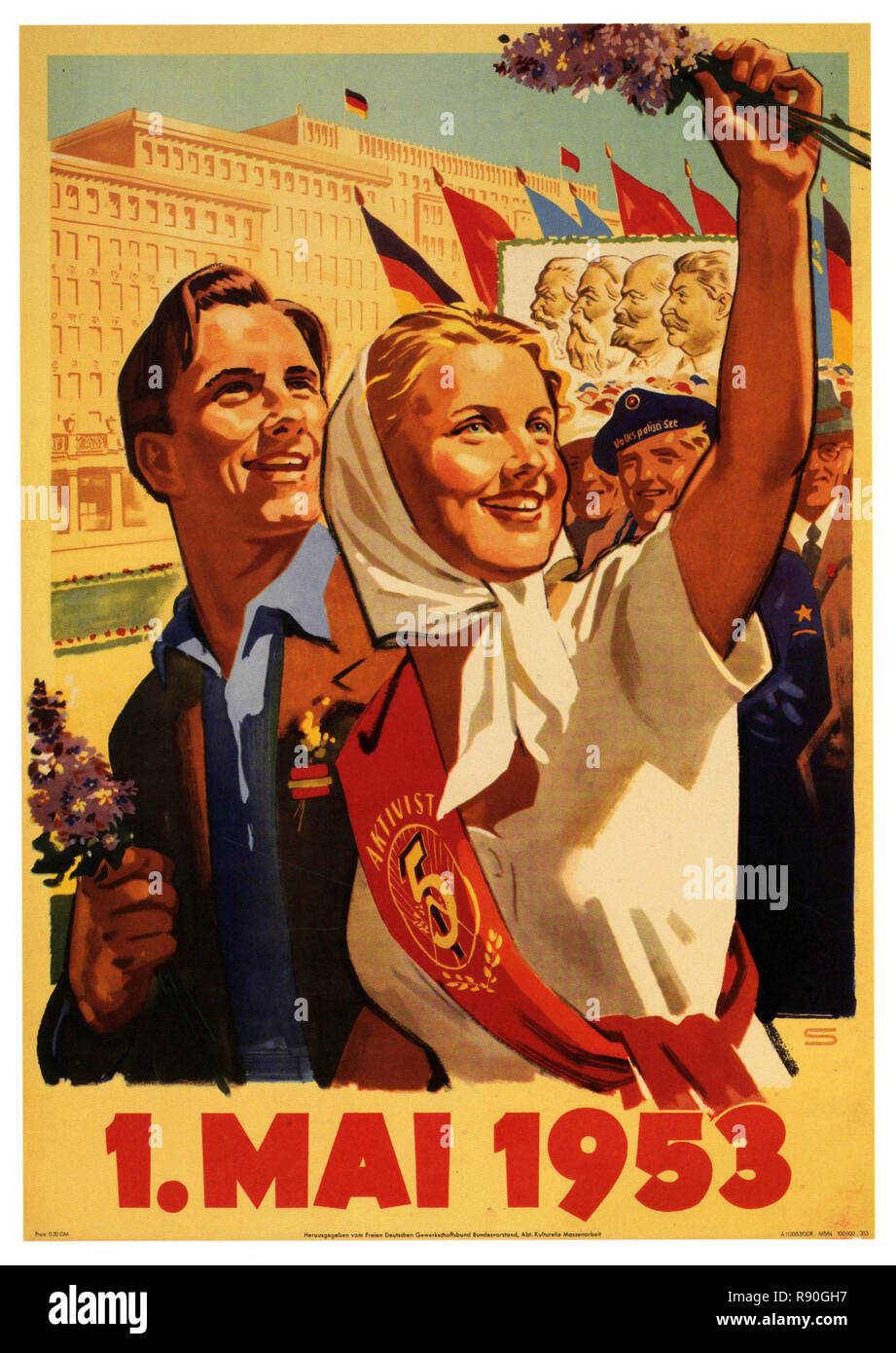 Communist Leaders Poster