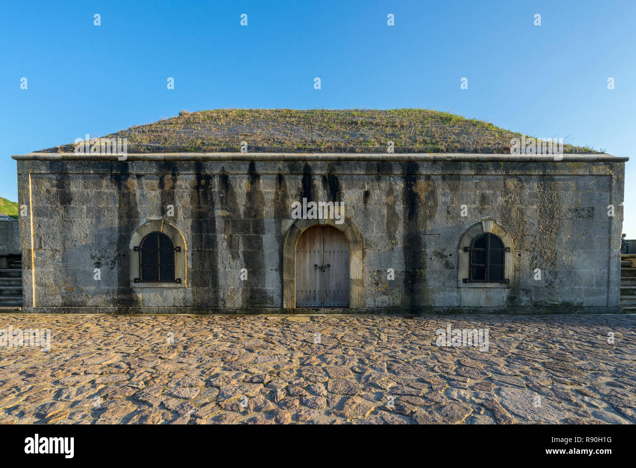 Rumeli Mecidiye emplacement fort (Turkish Tabya) in Eceabat, Canakkale ...