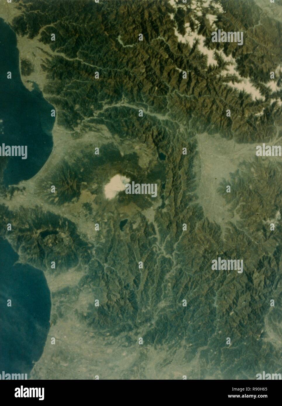 Fujiyama Volcano Map