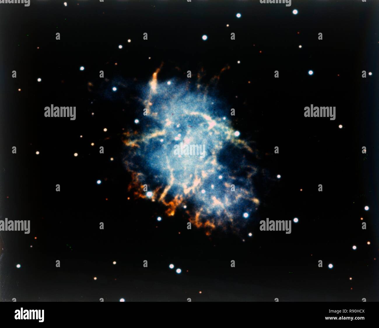 Crab Nebula in the constallation of Taurus. Creator: NASA Stock Photo ...