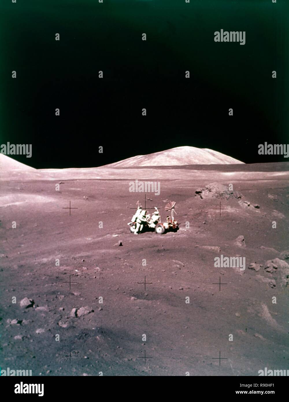 The Taurus-Littrow landing site, Apollo 17 mission, December 1972 ...