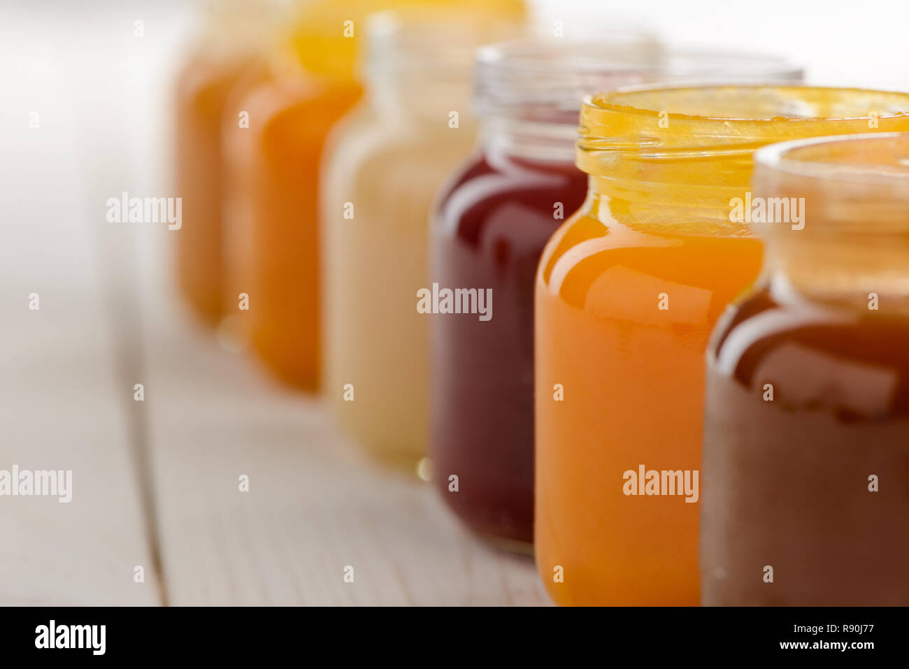 Close up on jars Stock Photo - Alamy