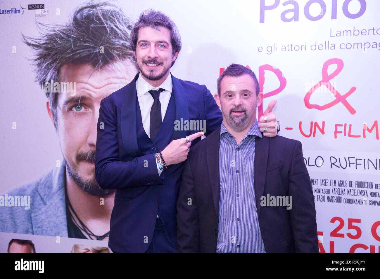 Paolo Ruffini and Federico Parlanti Red carpet for the presentation of ...