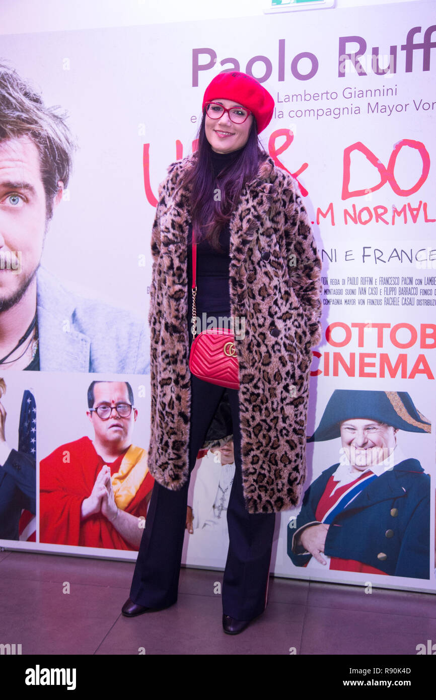 Barbara Tabita Red carpet for the presentation of the Italian film "UP ...