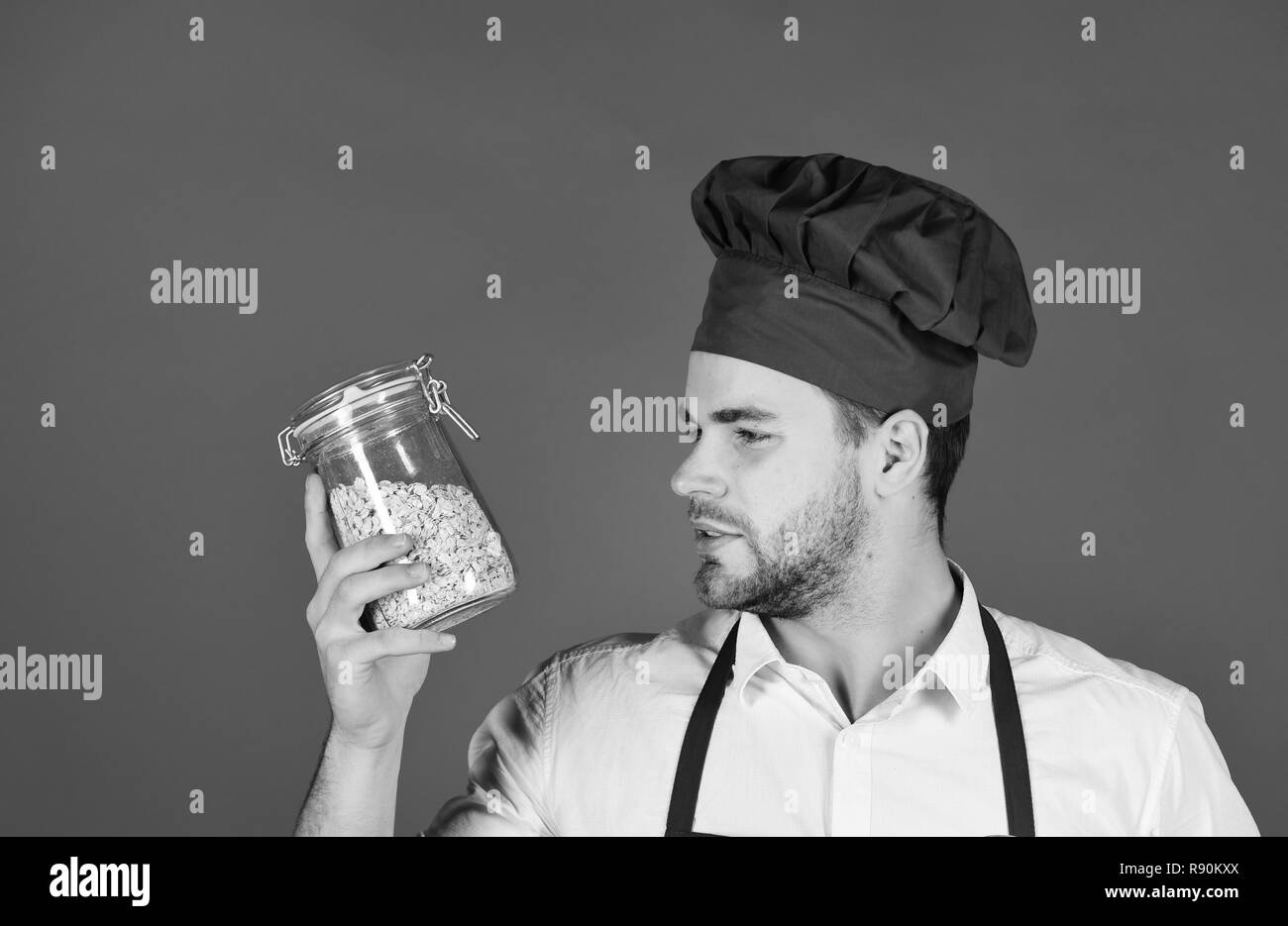 Healthy groats Black and White Stock Photos & Images - Alamy