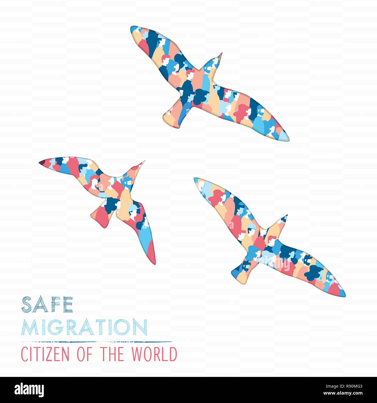 Equality migration Cut Out Stock Images & Pictures - Alamy