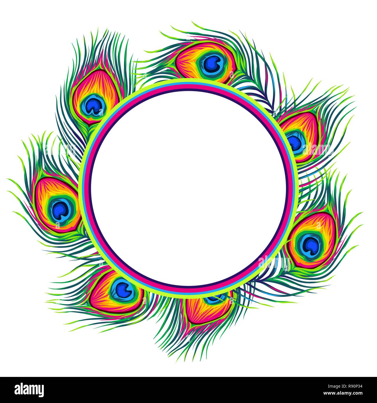 Peacock - Bright Frame - campestre.al.gov.br