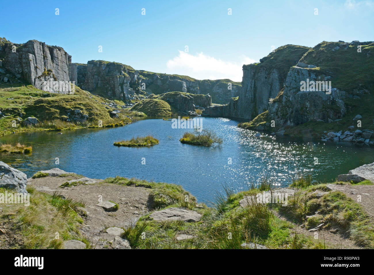 Dartmoor quarries hi-res stock photography and images - Alamy