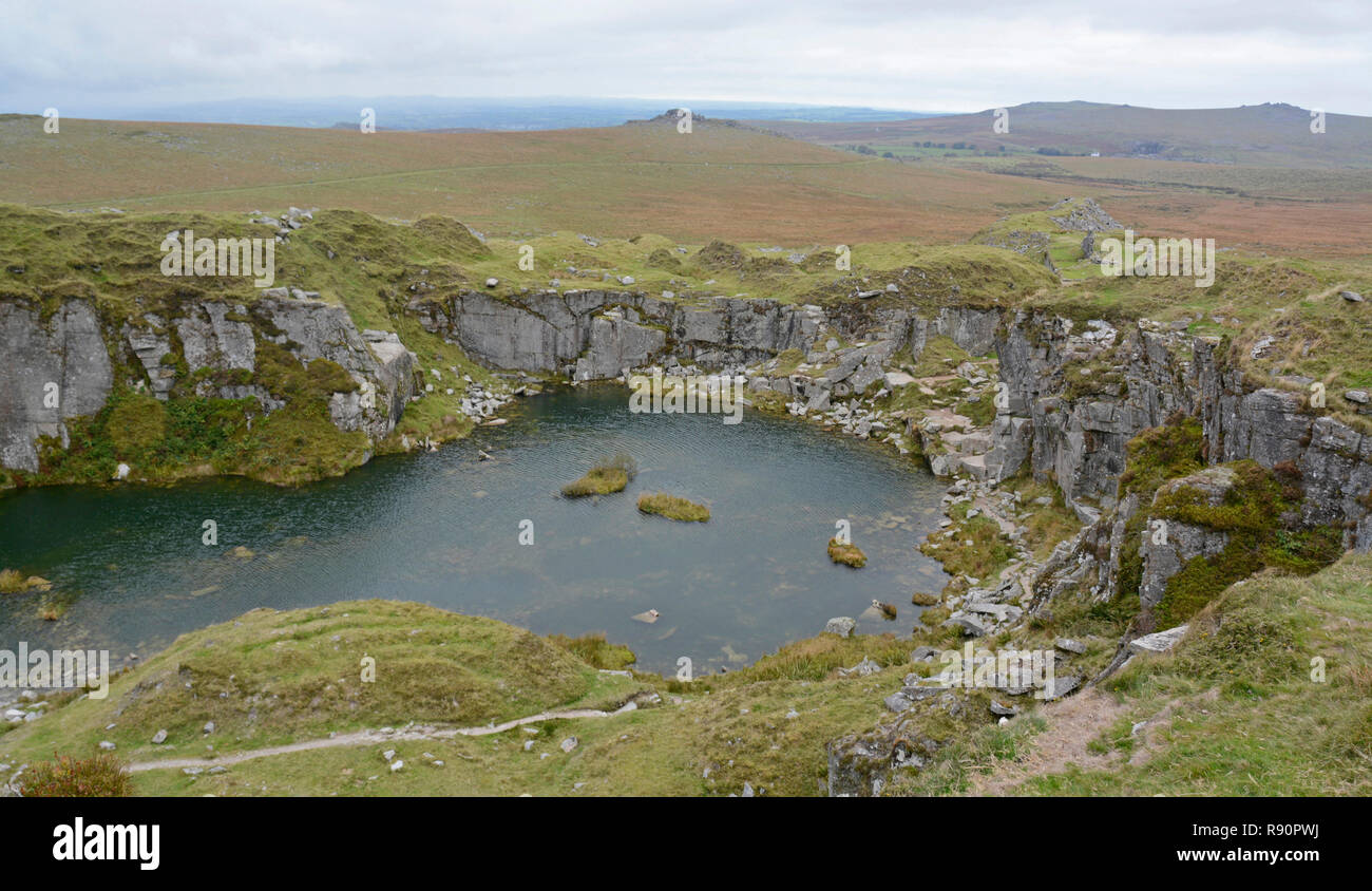 Dartmoor quarries hi-res stock photography and images - Alamy