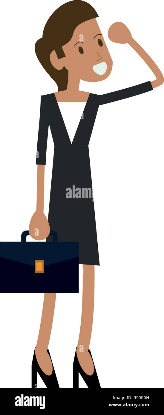 Businesswoman successful cartoon Stock Vector Image & Art - Alamy