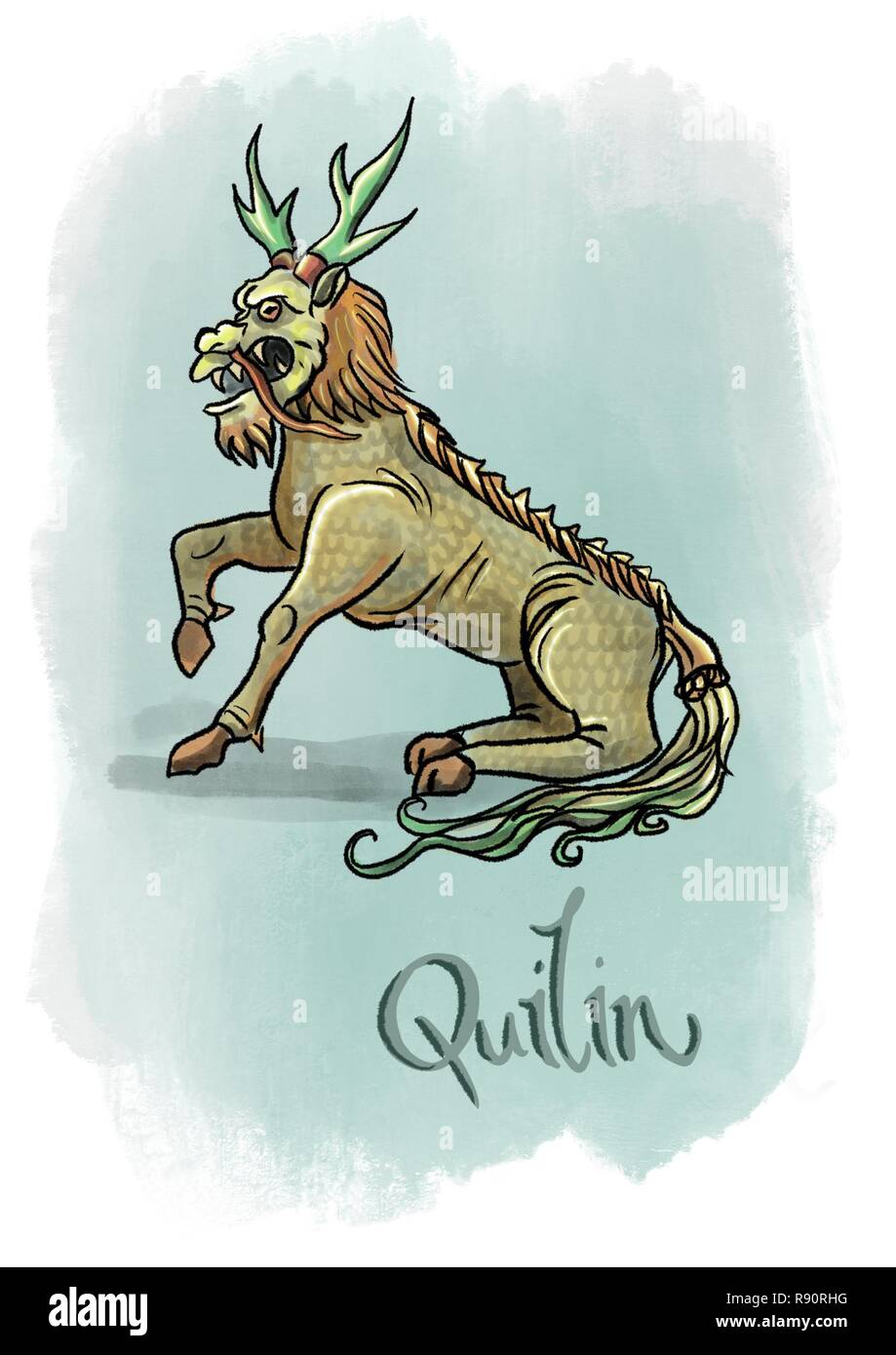 Chinese folklore story Cut Out Stock Images & Pictures - Alamy