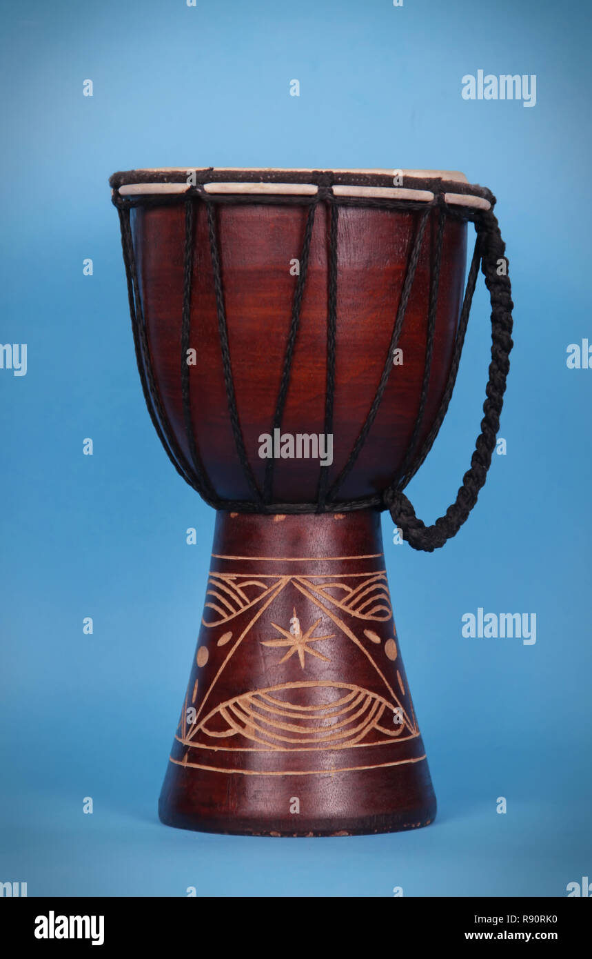 Djembe musical instrument Stock Photo - Alamy