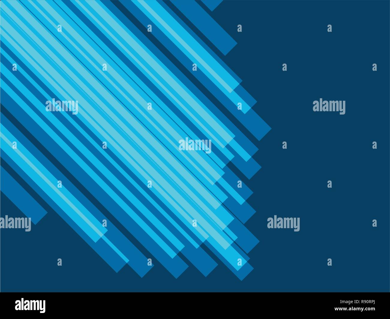 Corporate cover concept with blue abstract background. Shiny ...