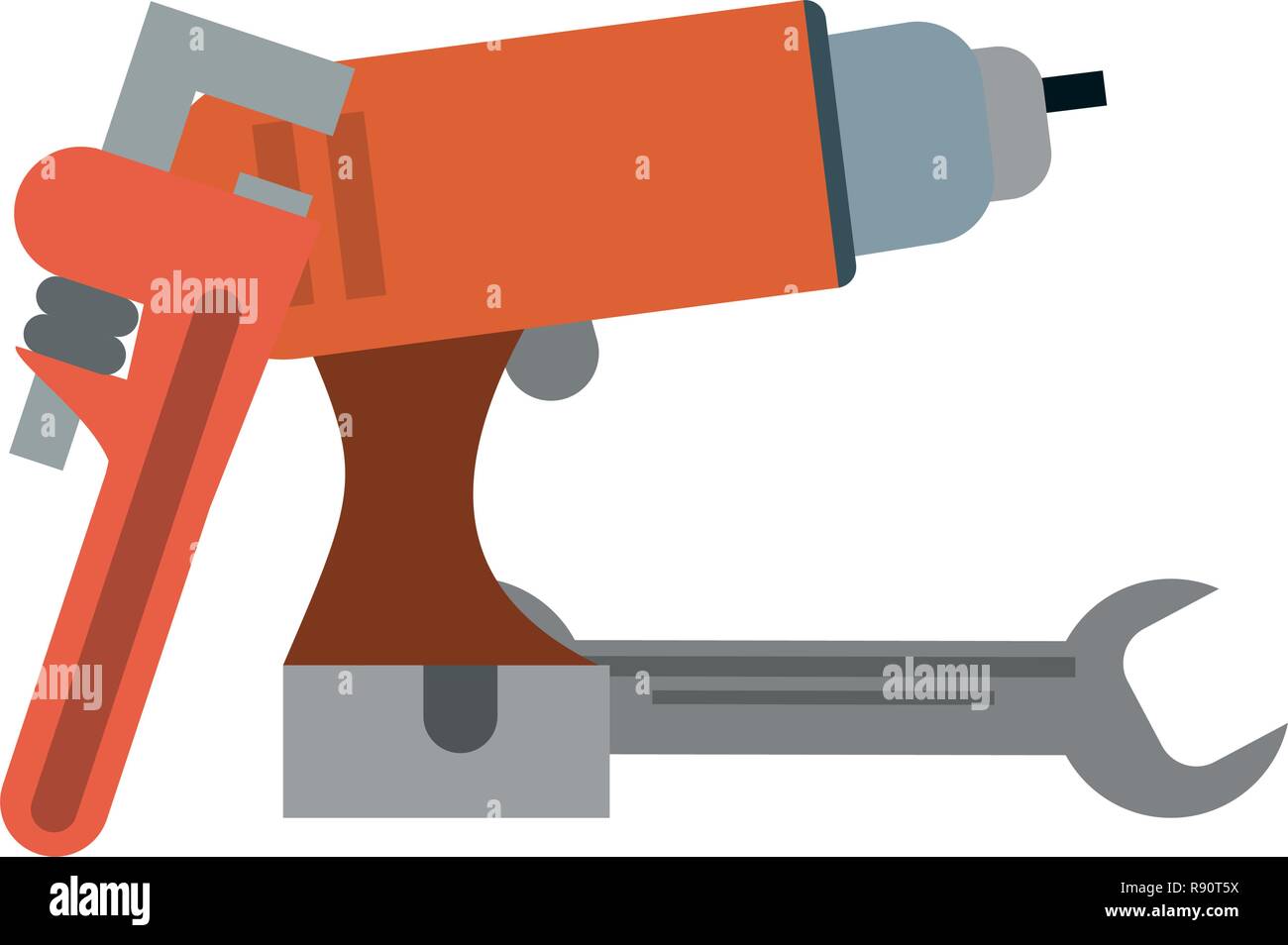 Construction tools and elements Stock Vector Image & Art - Alamy