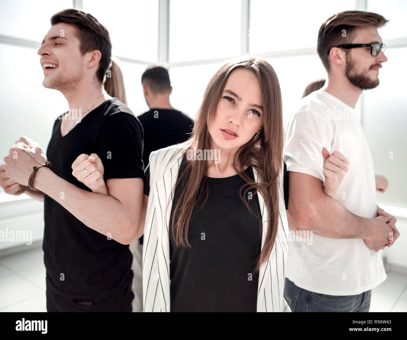 close up.business team standing together Stock Photo - Alamy close up.business team standing together Stock Photo - Alamy