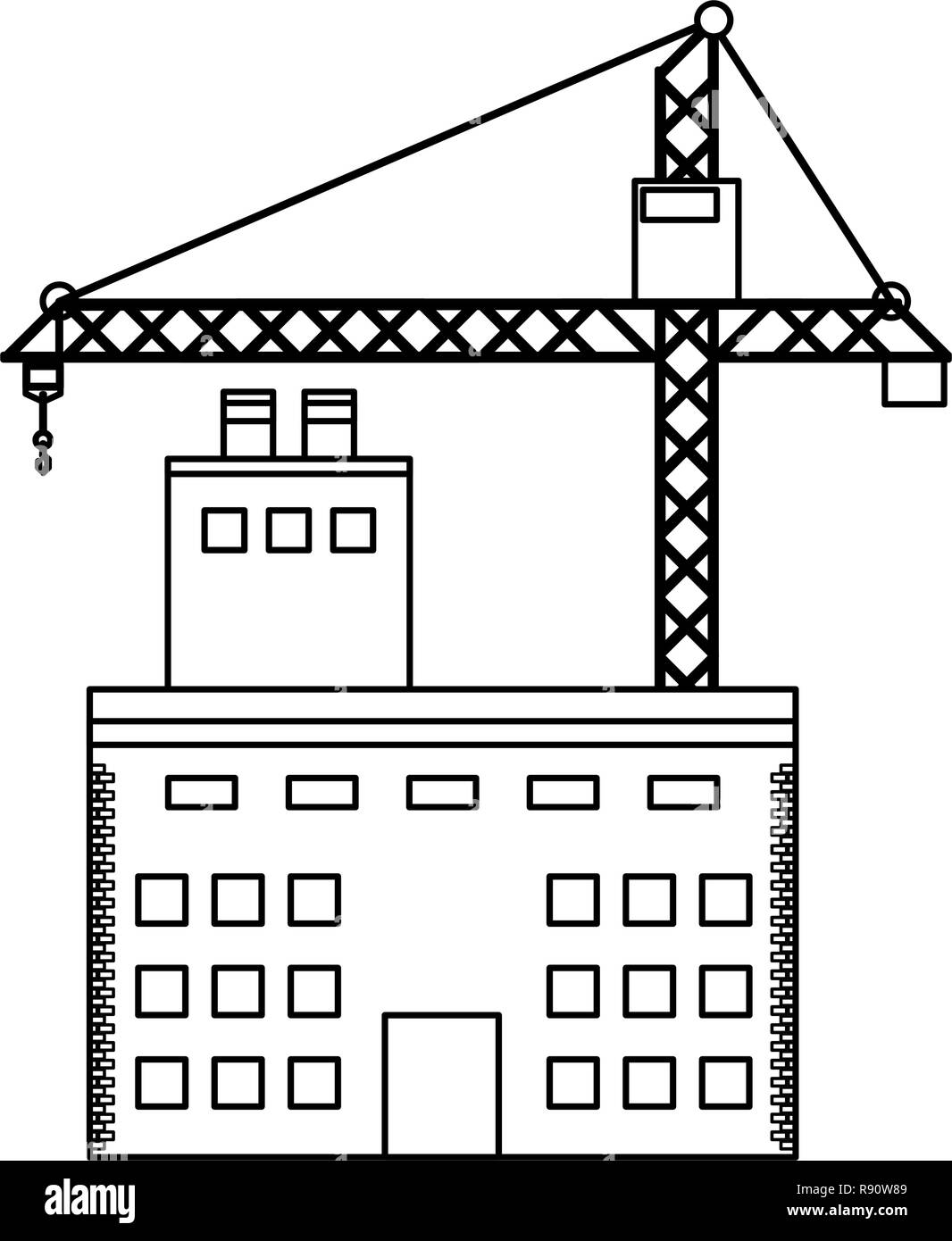 Construction Clip Art Black And White