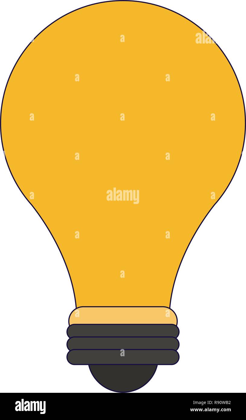 Bulb light symbol Stock Vector Image & Art - Alamy