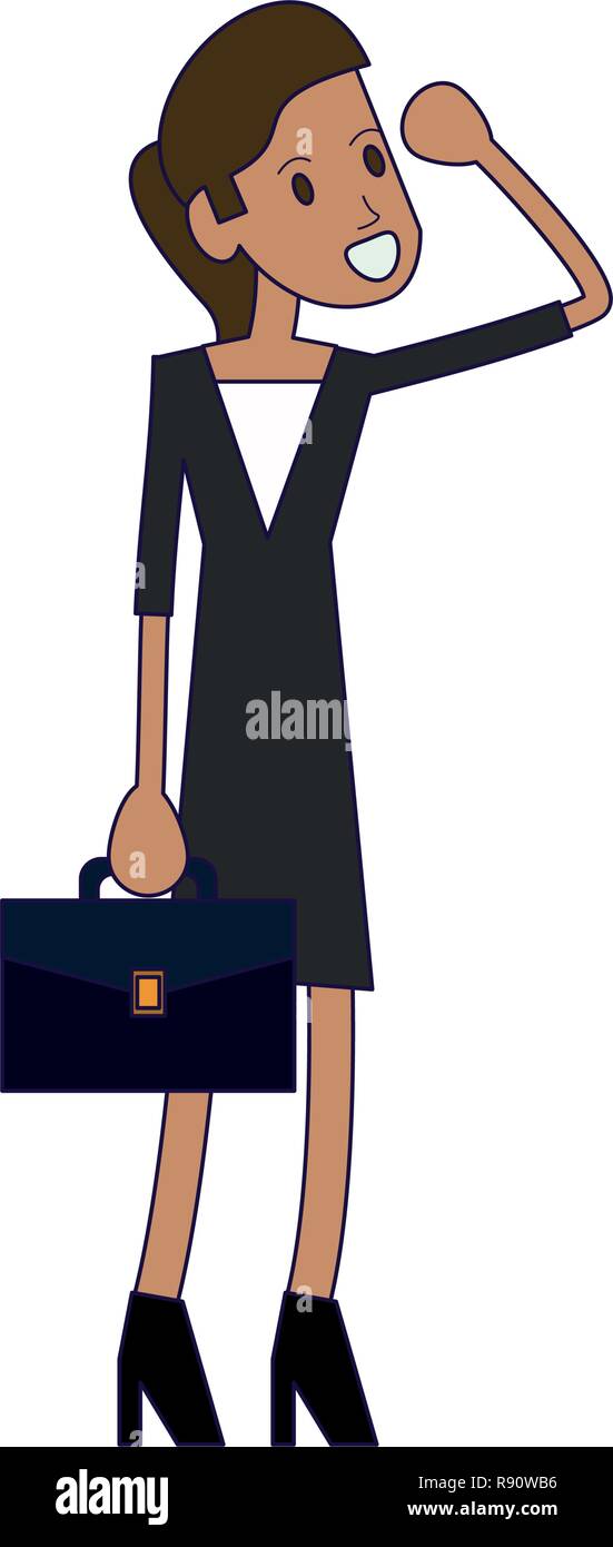 Businesswoman successful cartoon Stock Vector Image & Art - Alamy