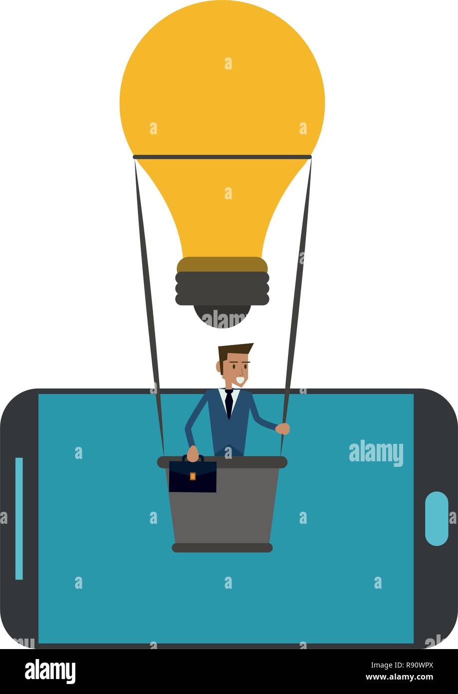 Businessman successful cartoon Stock Vector Image & Art - Alamy