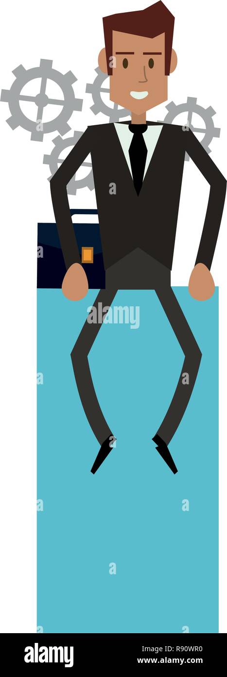 Businessman successful cartoon Stock Vector Image & Art - Alamy