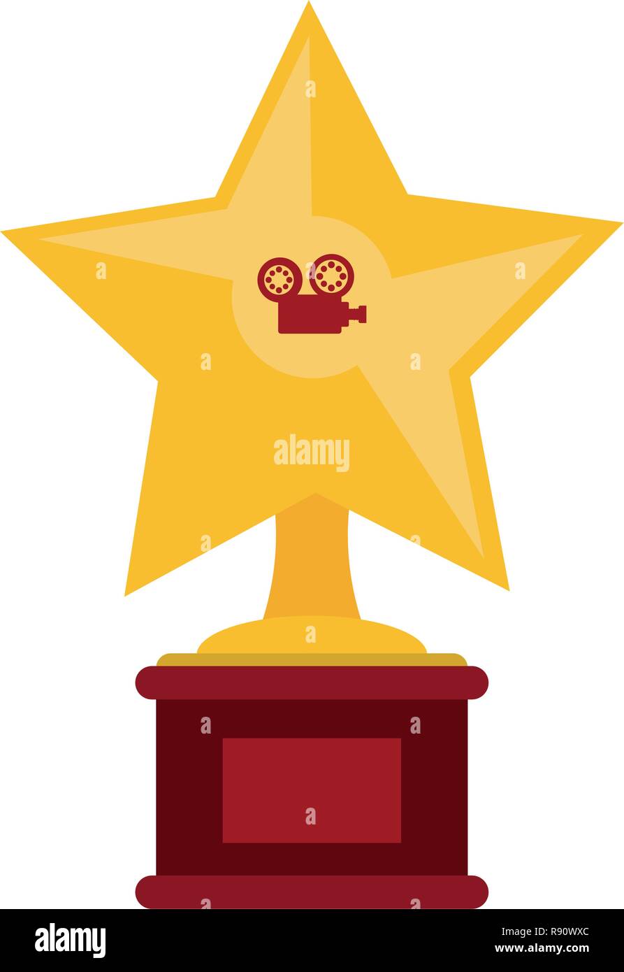 Cinema star award Stock Vector Image & Art - Alamy