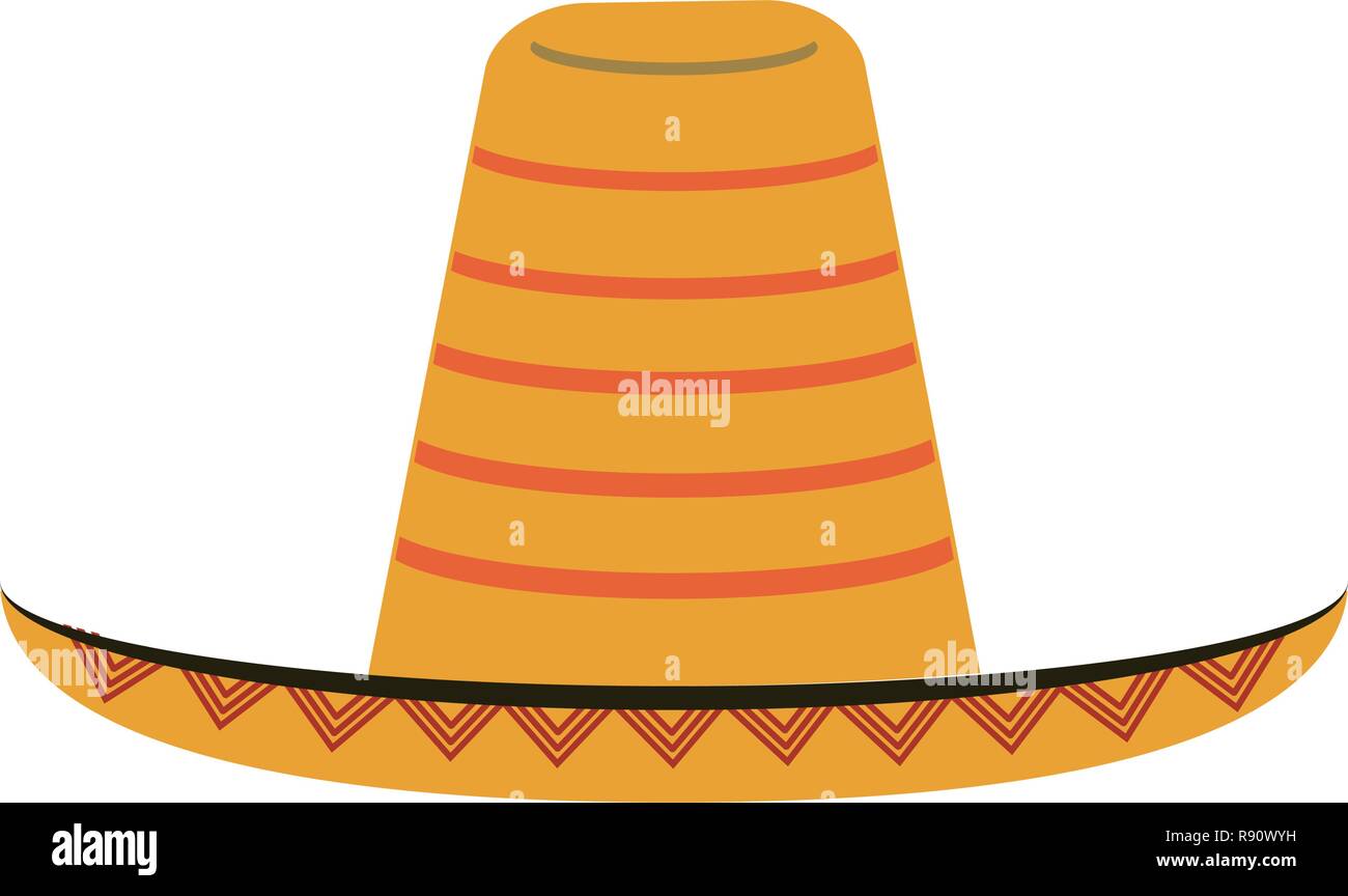 mexican hat symbol cartoon Stock Vector Image & Art - Alamy