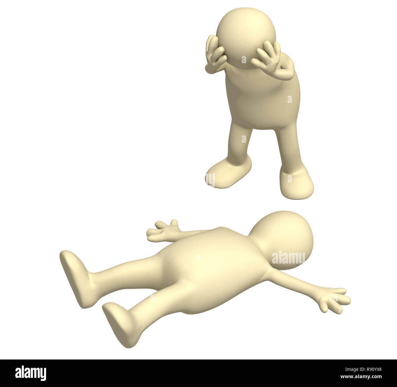 Murder victim image Cut Out Stock Images & Pictures - Alamy