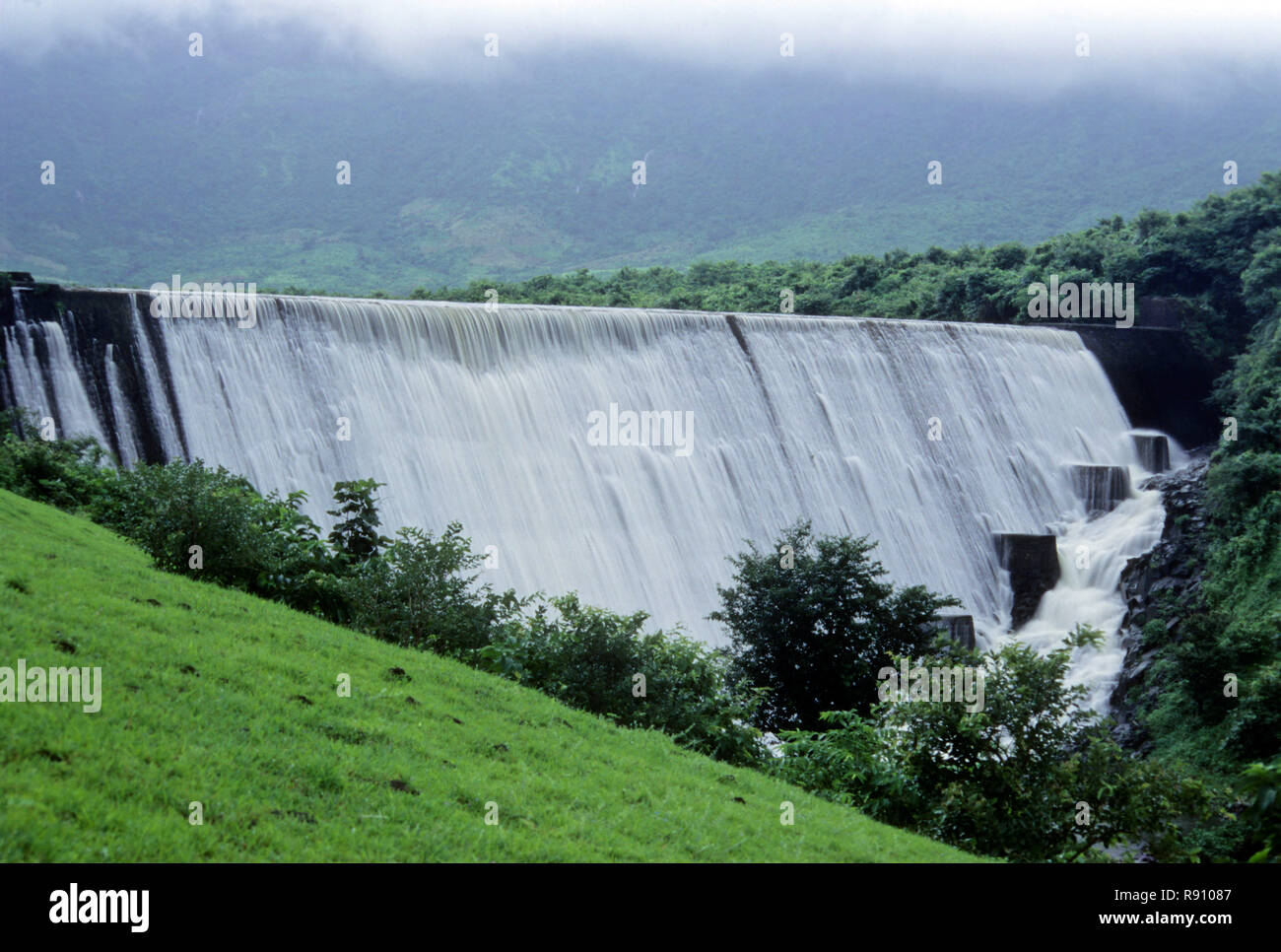 Dam at Morbe, Panvel, Maharashtra, India Stock Photo - Alamy