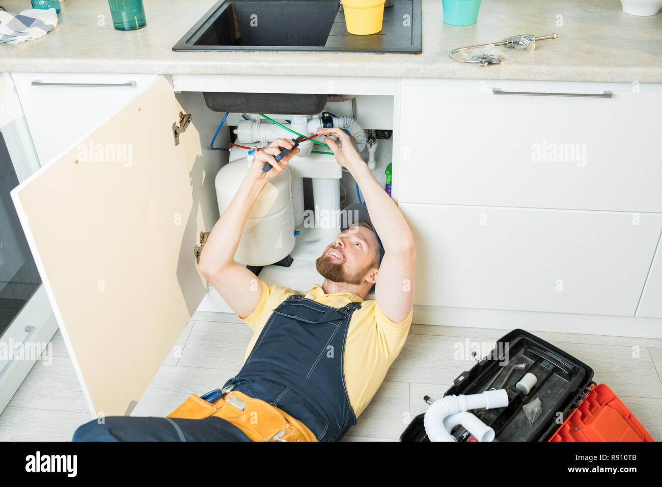 Plumber people hi-res stock photography and images - Alamy