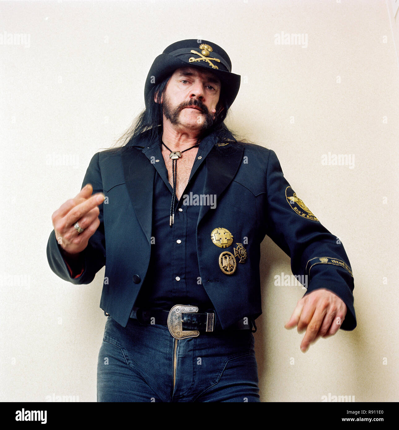 Lemmy Kilmister English musician and singer in the rock band Motörhead ...