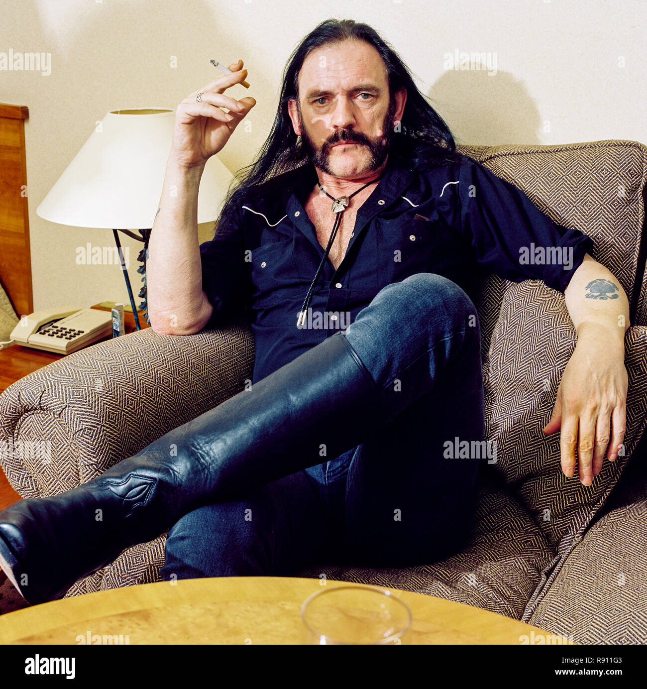 Lemmy Kilmister English musician and singer in the rock band Motörhead ...