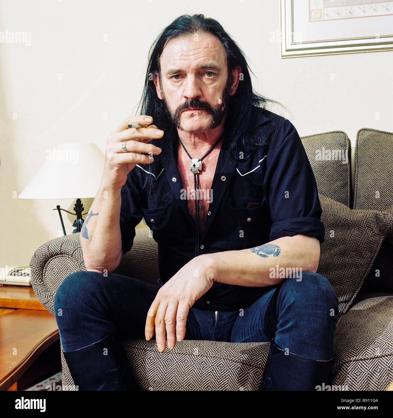 Lemmy Kilmister English musician and singer in the rock band Motörhead ...