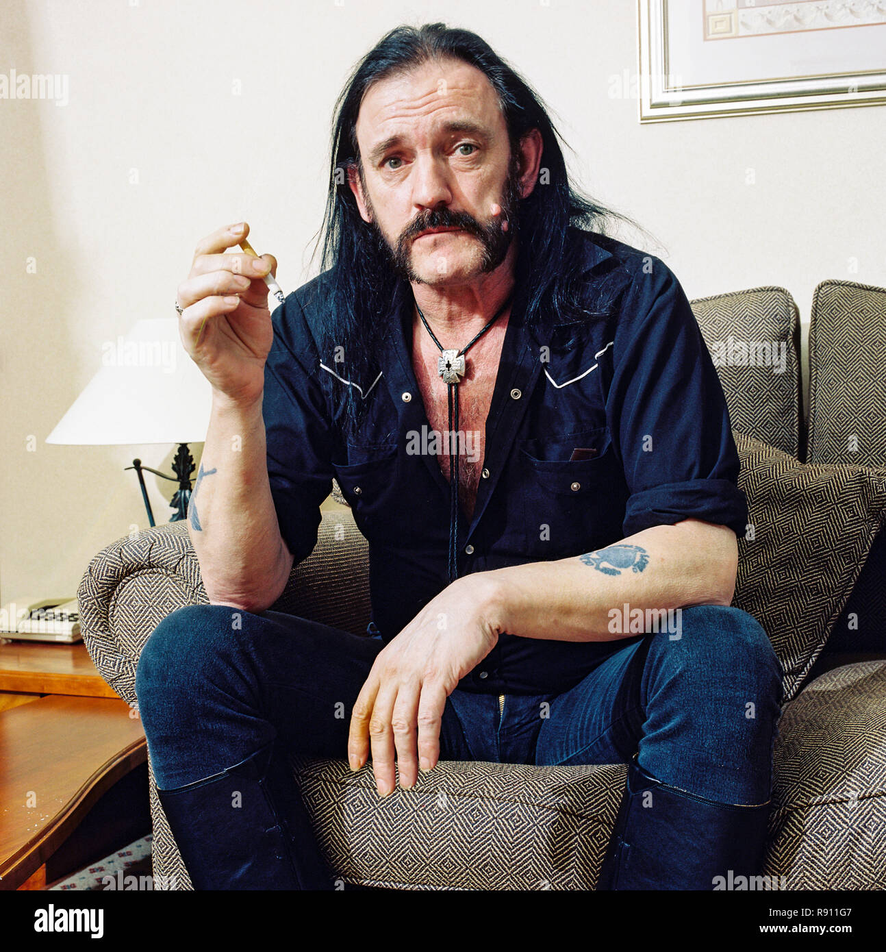 Lemmy Kilmister English musician and singer in the rock band Motörhead ...