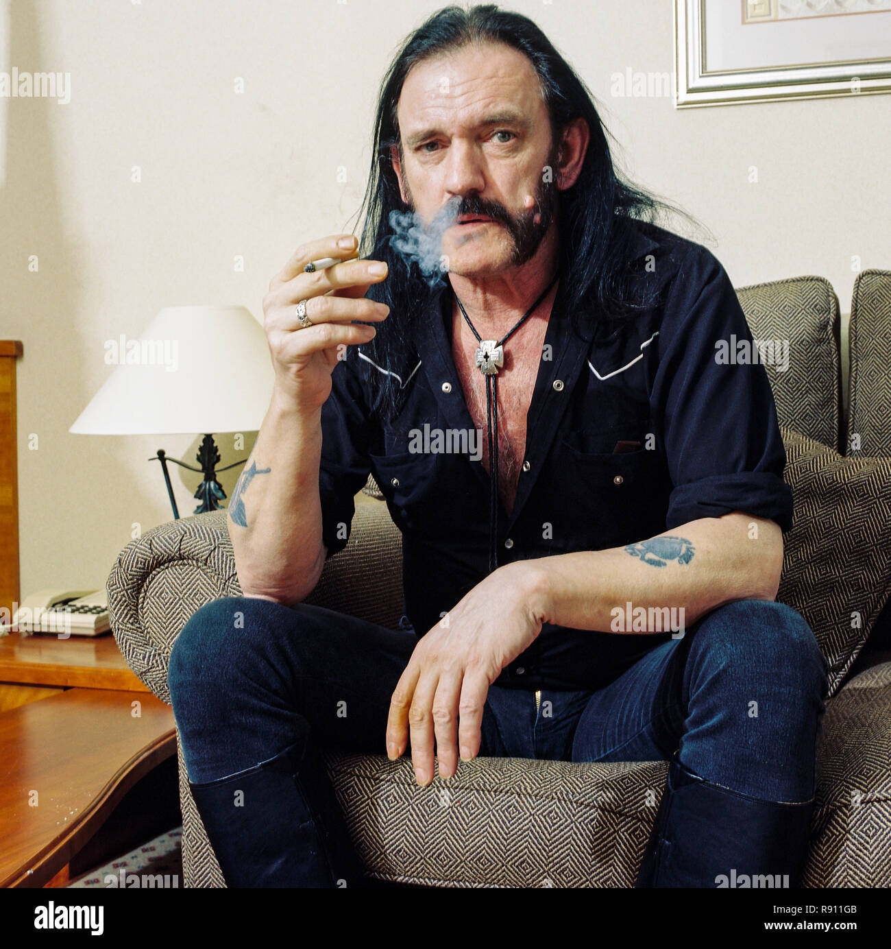 Lemmy Kilmister English musician and singer in the rock band Motörhead ...