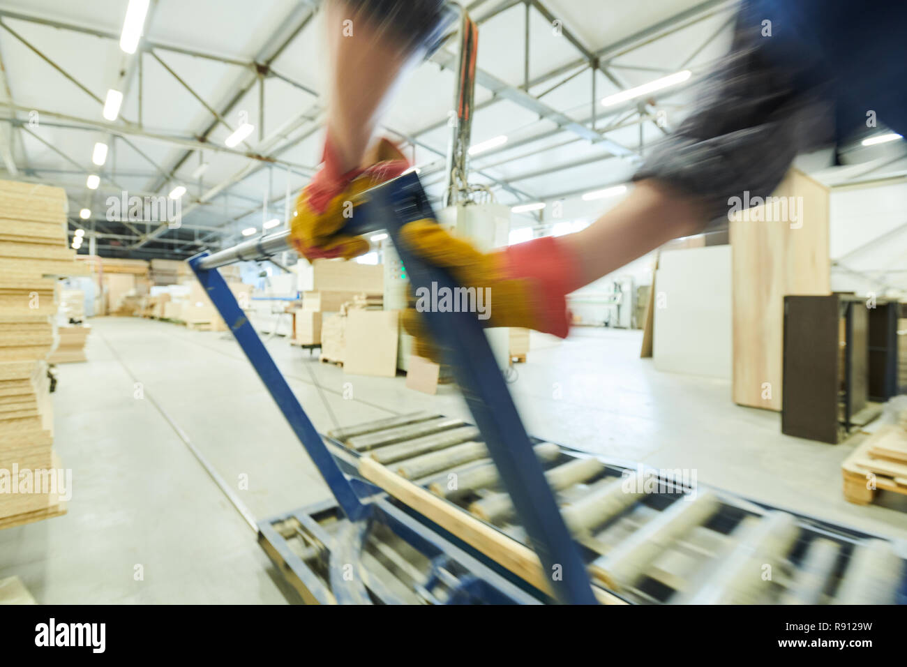 Roller conveyor hi-res stock photography and images - Alamy