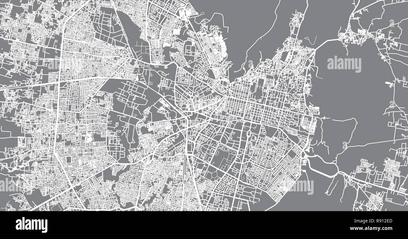 Urban vector city map of Jaipur, India Stock Vector Image & Art - Alamy