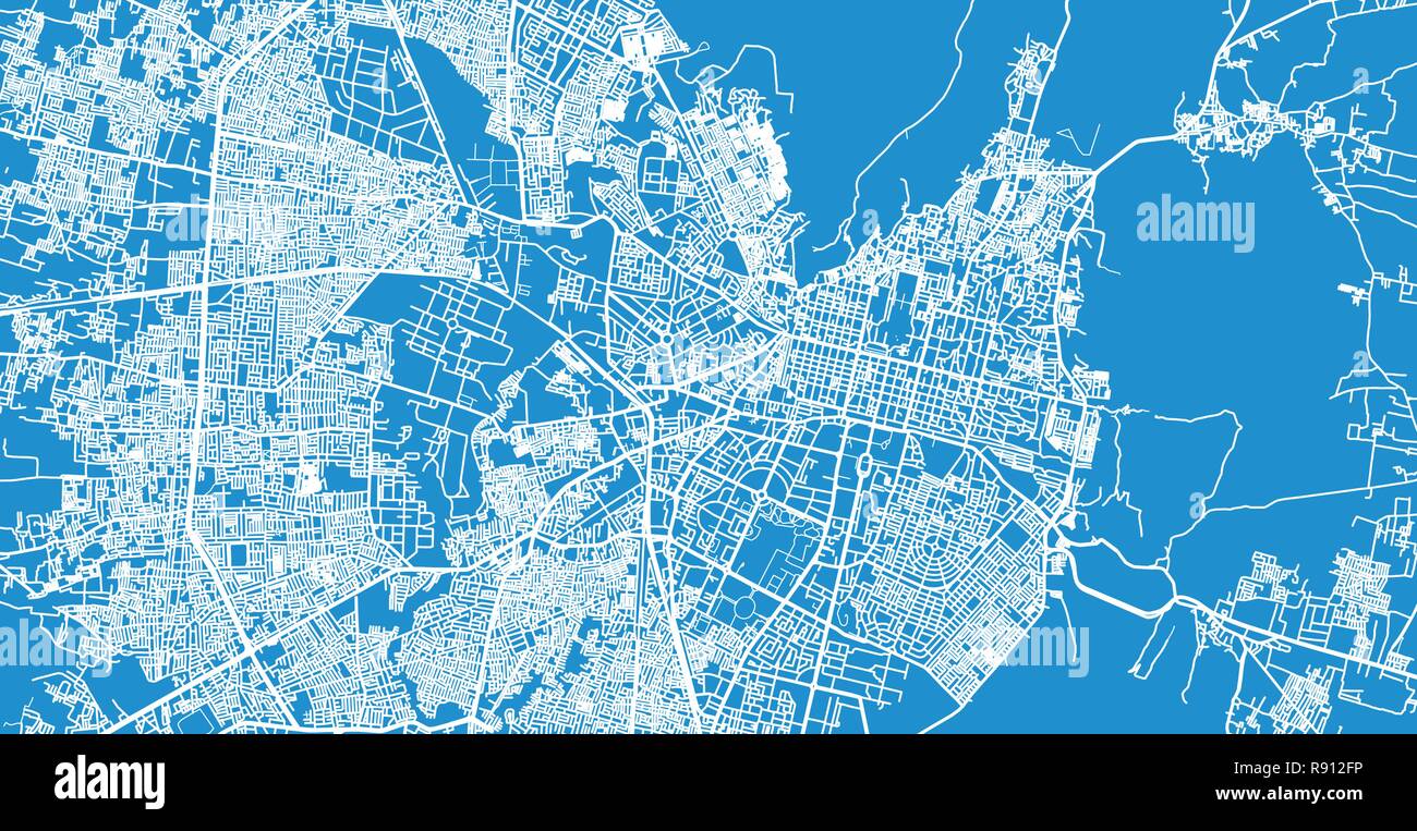 Urban vector city map of Jaipur, India Stock Vector Image & Art - Alamy