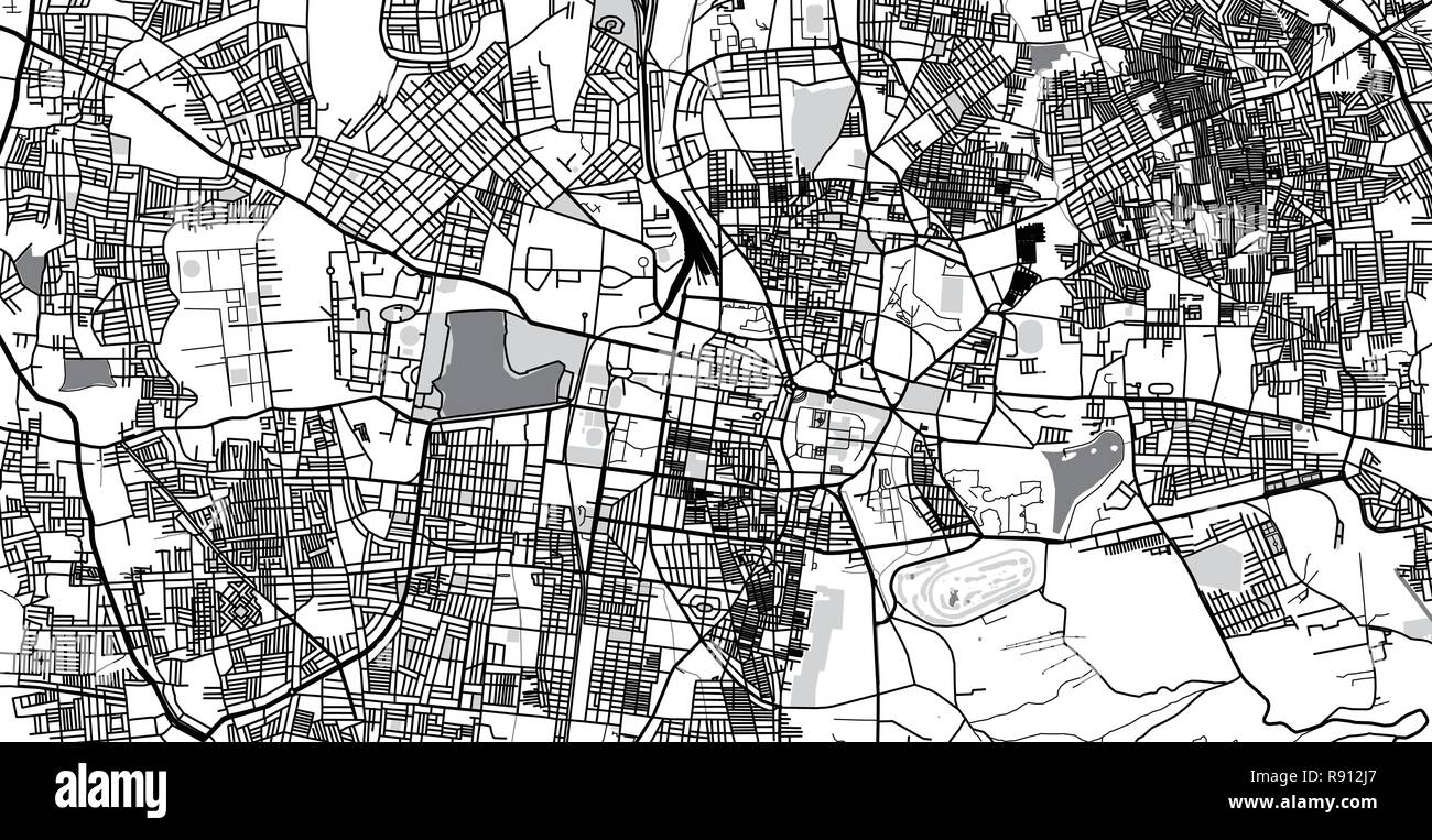 Mysore map hi-res stock photography and images - Alamy