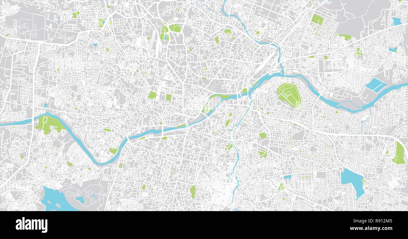 Hyderabad india map hi-res stock photography and images - Alamy